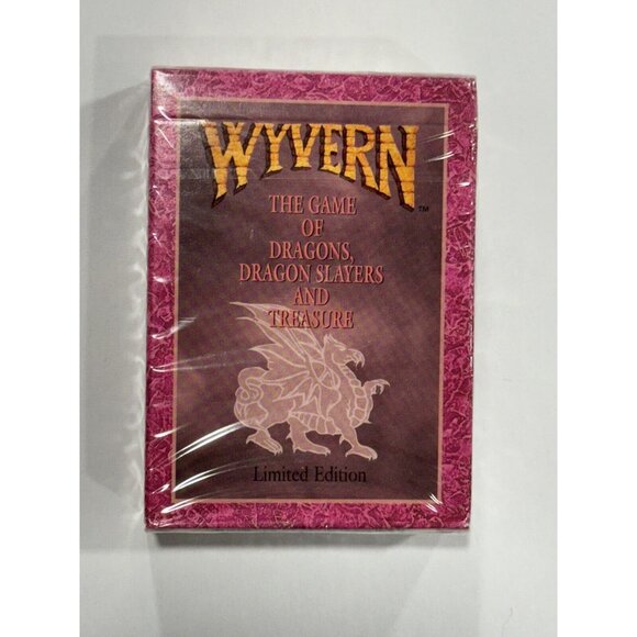 Other | New Wyvern Game Of Dragons Limited Edition Starter Deck 1994 ...
